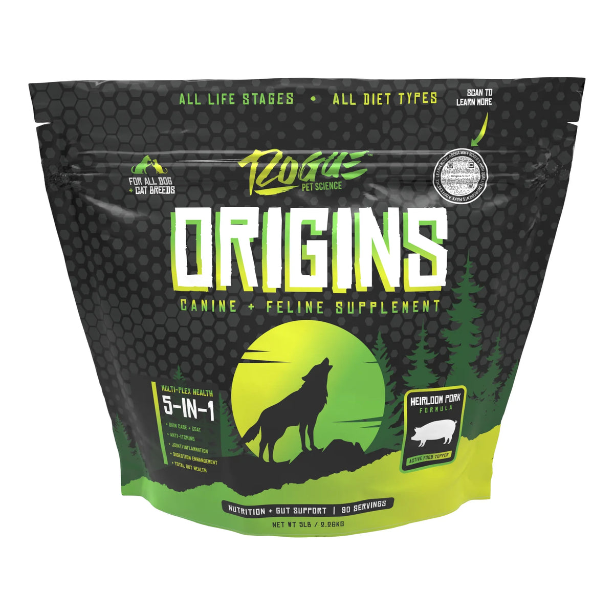 ROGUE ORIGINS CANINE SUPPLEMENT POWDER – Paws on Chicon