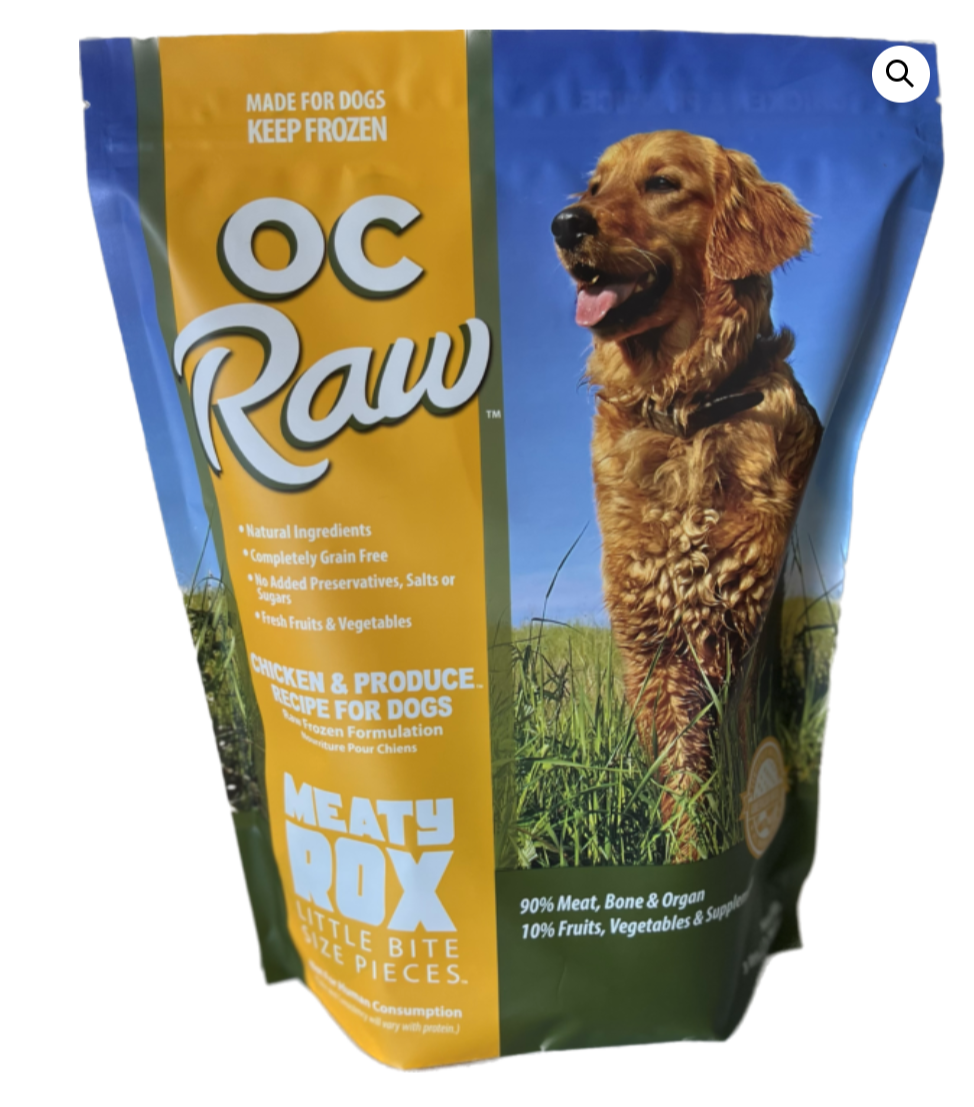 OC Raw Chicken & Produce – Paws on Chicon