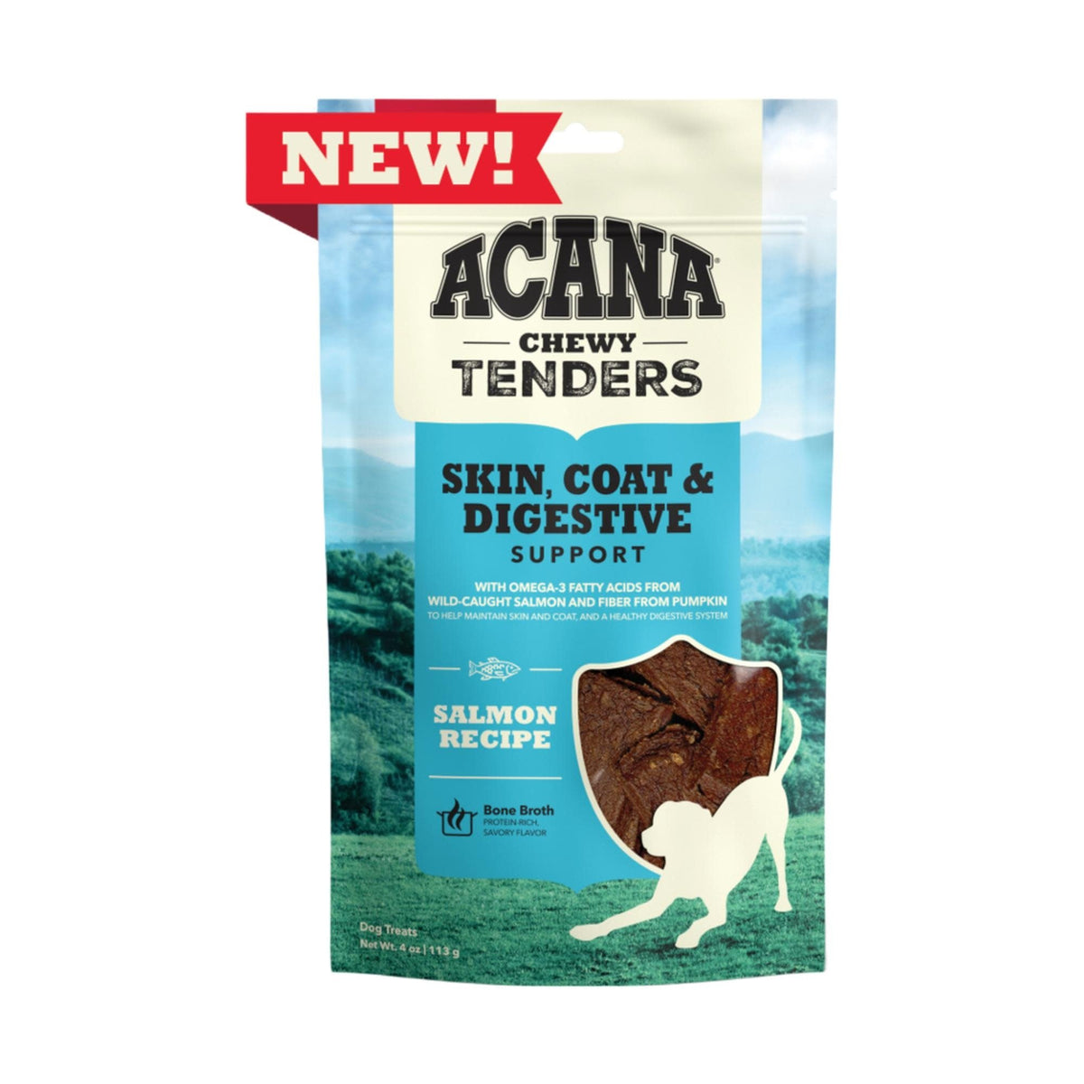 ACANA CHEWY TENDERS SKIN, COAT, AND DIGESTIVE SALMON – Paws on Chicon