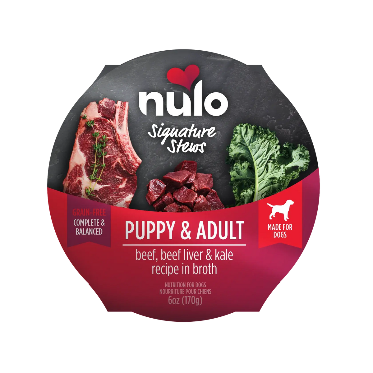 Nulo Signature Stews Beef, Beef Liver & Kale Dog Food in Austin, TX ...