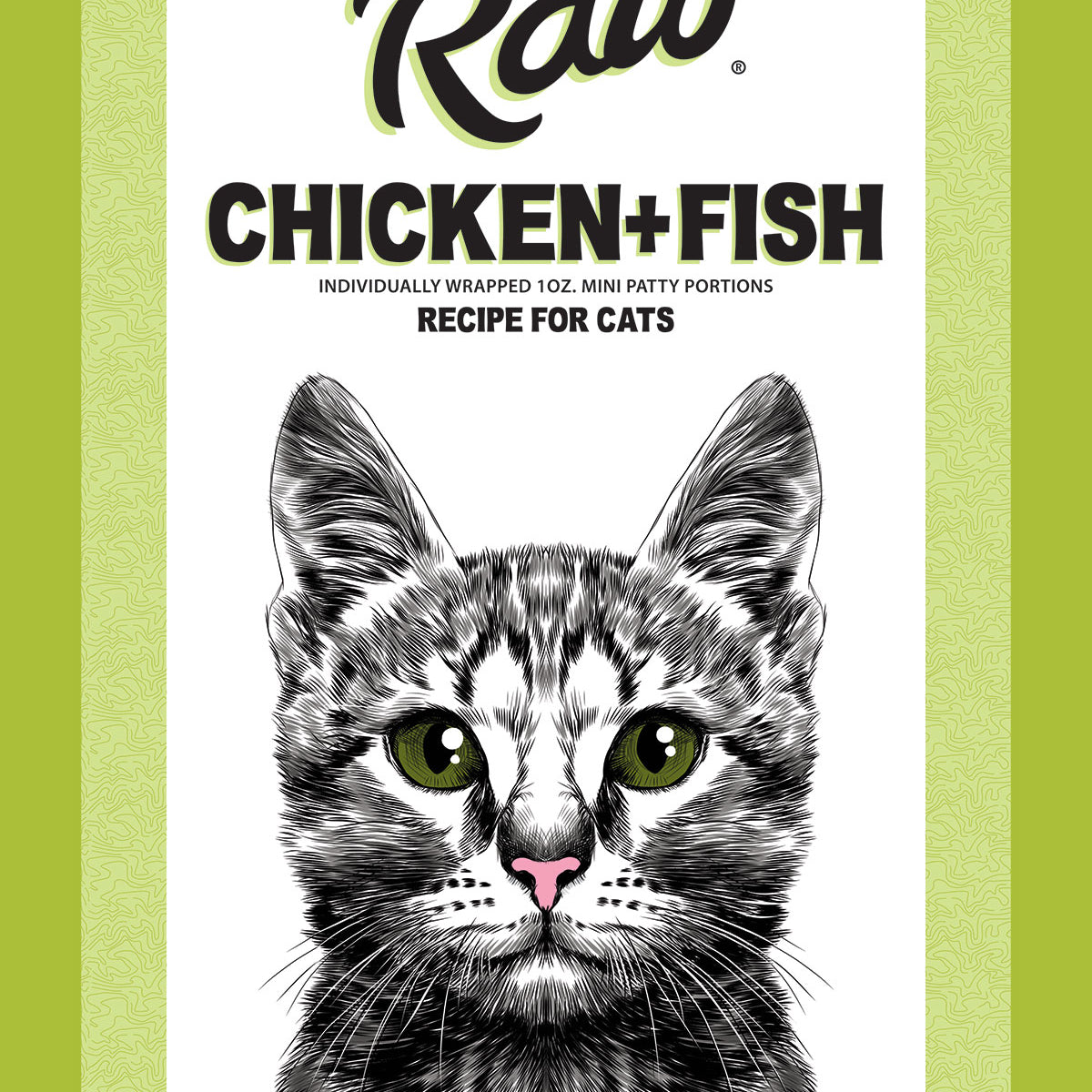 OC Raw Frozen Chicken and Fish 2lb Sliders for Cats – Paws on Chicon