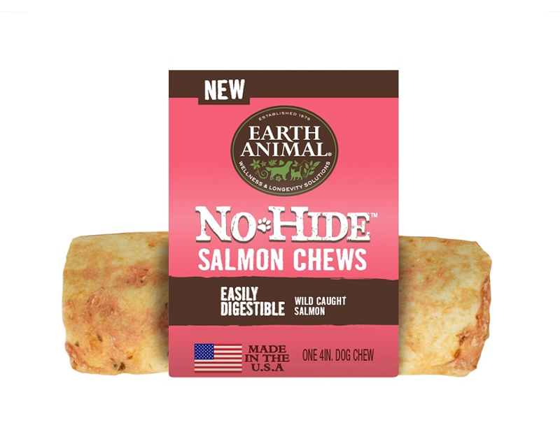 EARTH ANIMAL NO-HIDE CHEW SALMON – Paws on Chicon